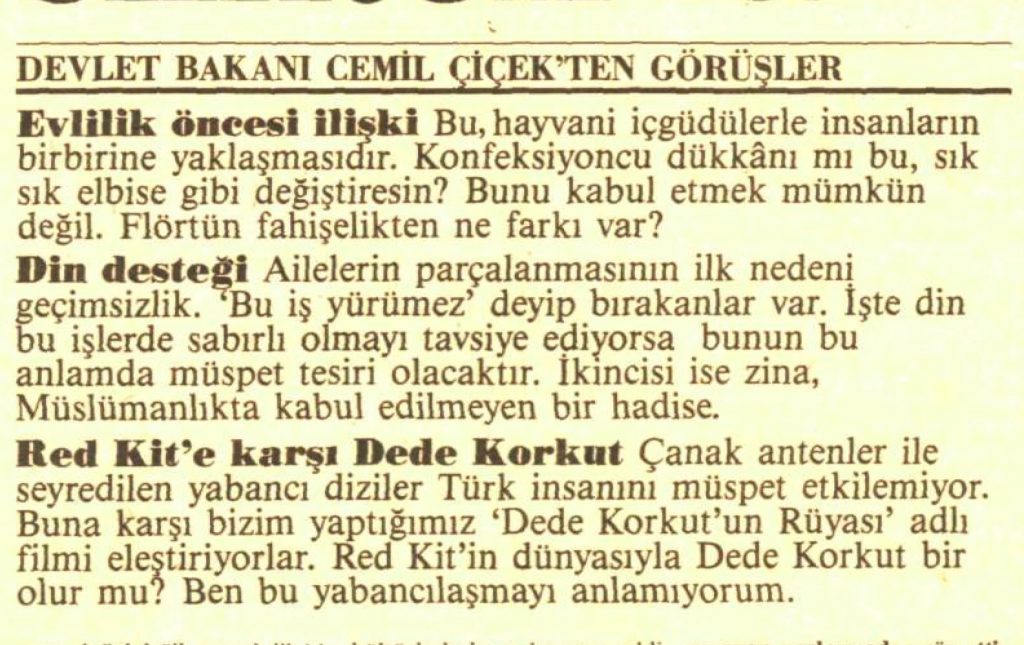 24 Kasım 1990: Bakan Cemil Çiçek’e düdüklü protesto - Çatlak Zemin 24 Kasım 1990: Bakan Cemil Çiçek’e düdüklü protesto - Çatlak Zemin